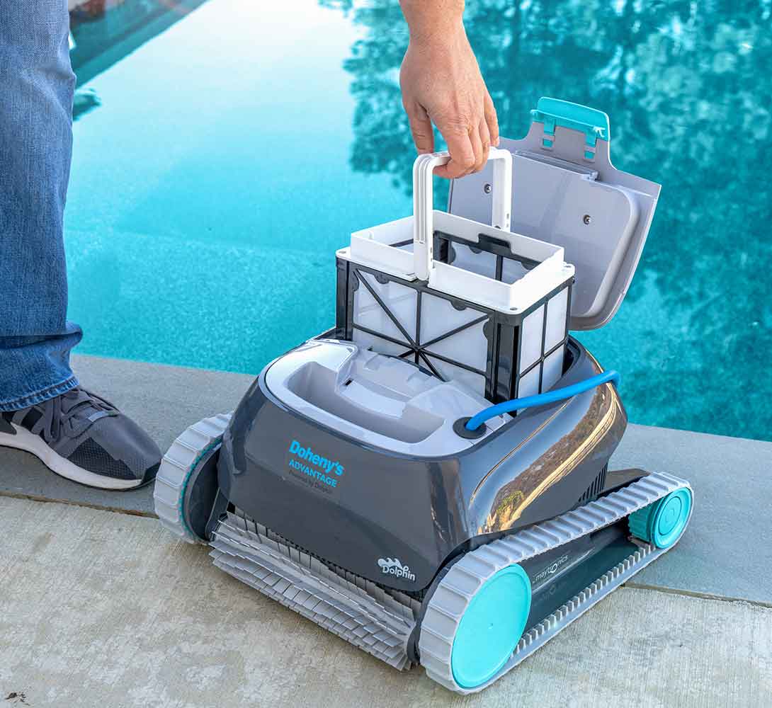 Dolphin ADVANTAGE Robotic Pool Cleaner Review - Robotic Reviews