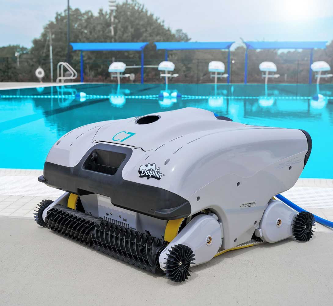 Dolphin C7 Robotic Pool Cleaner Review - Robotic Reviews